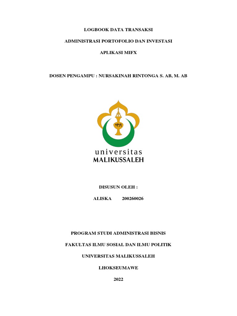 Logbook Data Transaksi PDF | PDF