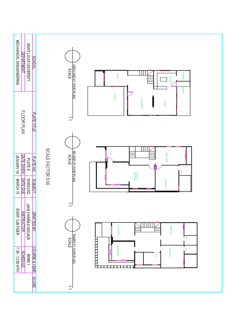 J - Niduaza - Enggcad Plate 8 PDF | PDF