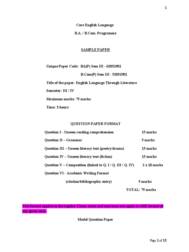Model QP Lang Through Lit Sem 3-4 PDF | Download Free PDF | To Kill A Mockingbird | Narration