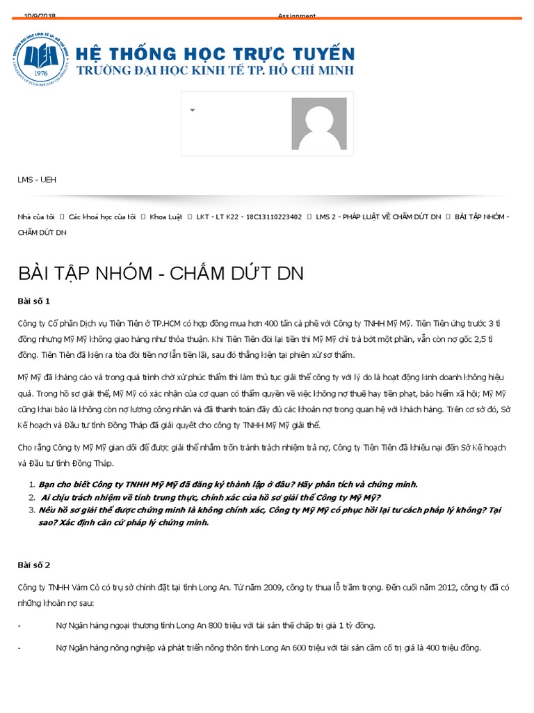 LMS 2 - Nhóm 14 | PDF