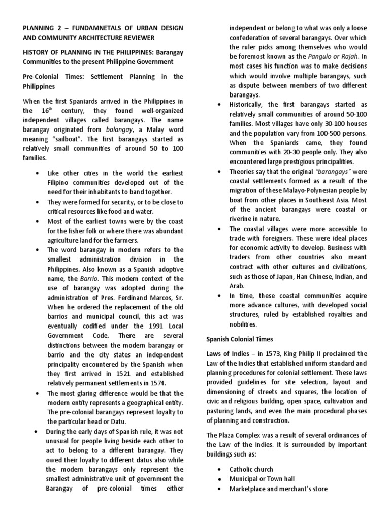 Reviewer Module 3 | PDF | Manila | Philippines