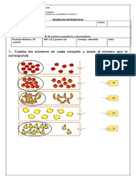 Prueba Matemáticas Sumas Hasta El 10 | PDF