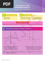 Limits Cheat Sheet | PDF | Continuous Function | Limit (Mathematics)
