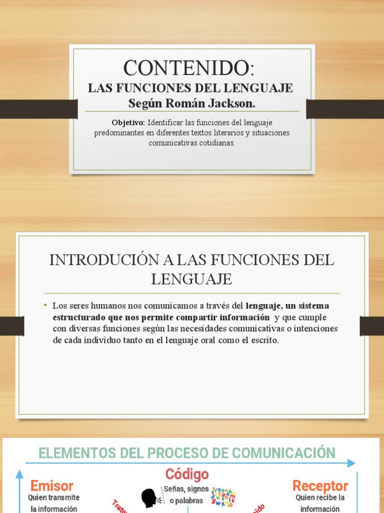 Funciones Del Lenguaje | PDF | Cognición | Comunicación humana