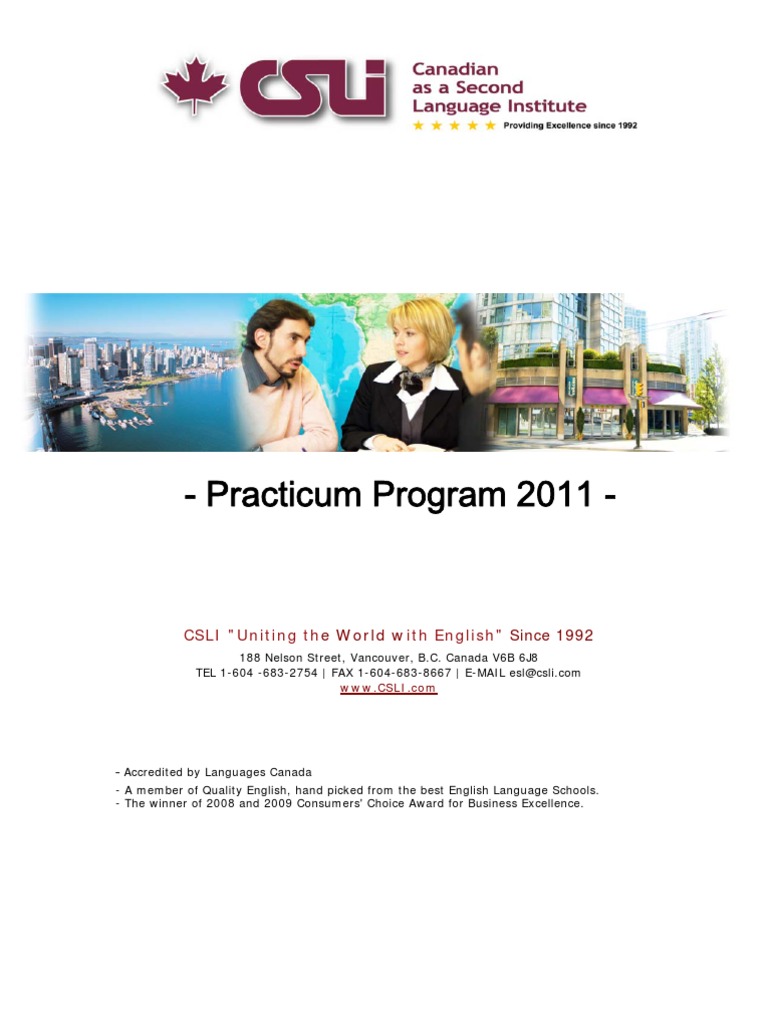 Practicum Experience 2011 Special-2 | PDF | Internship | Job Hunting
