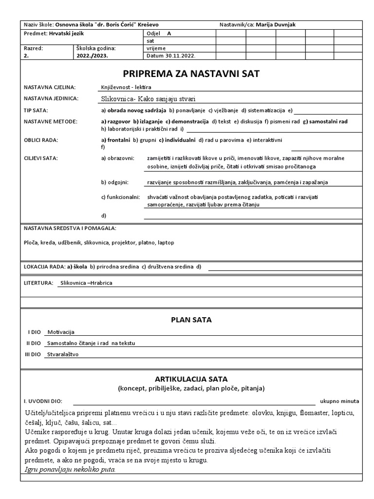 Kako Sanjaju Stvari | PDF