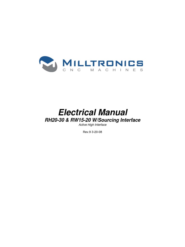 E-Ce Rh-Rw15-Milltronics | PDF | Transformer | Electric Motor