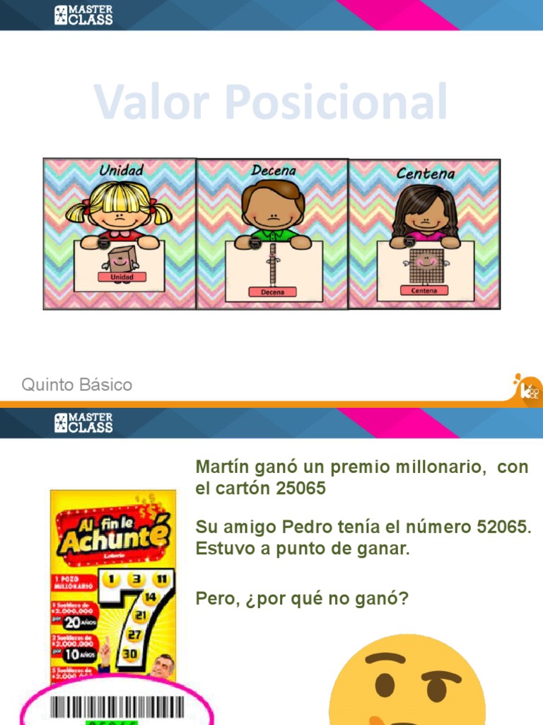 Valor Posicional en Números | PDF