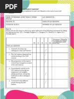 Form 4: Lac Engagement Report: (For Example, If You Disagree or ...