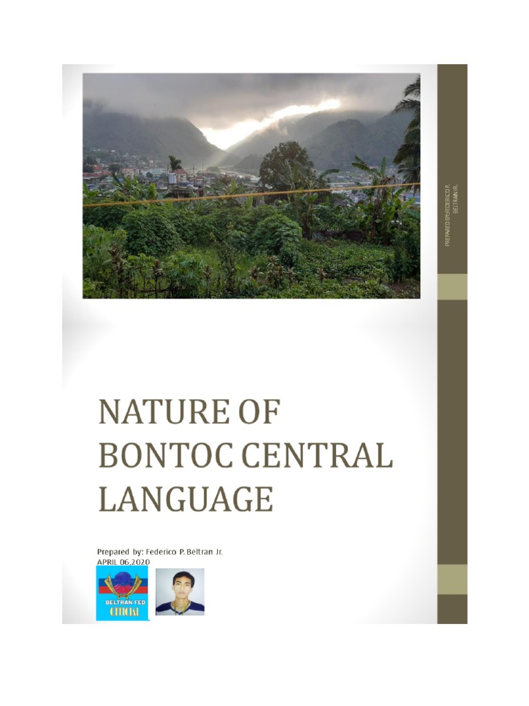 Bontoc Central Language: Introduction | PDF | Career & Growth | Art