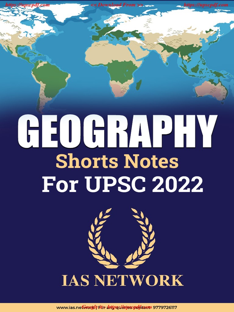 Ias Network Geography Notes For Upsc 2022 PDF | PDF | Himalayas ...