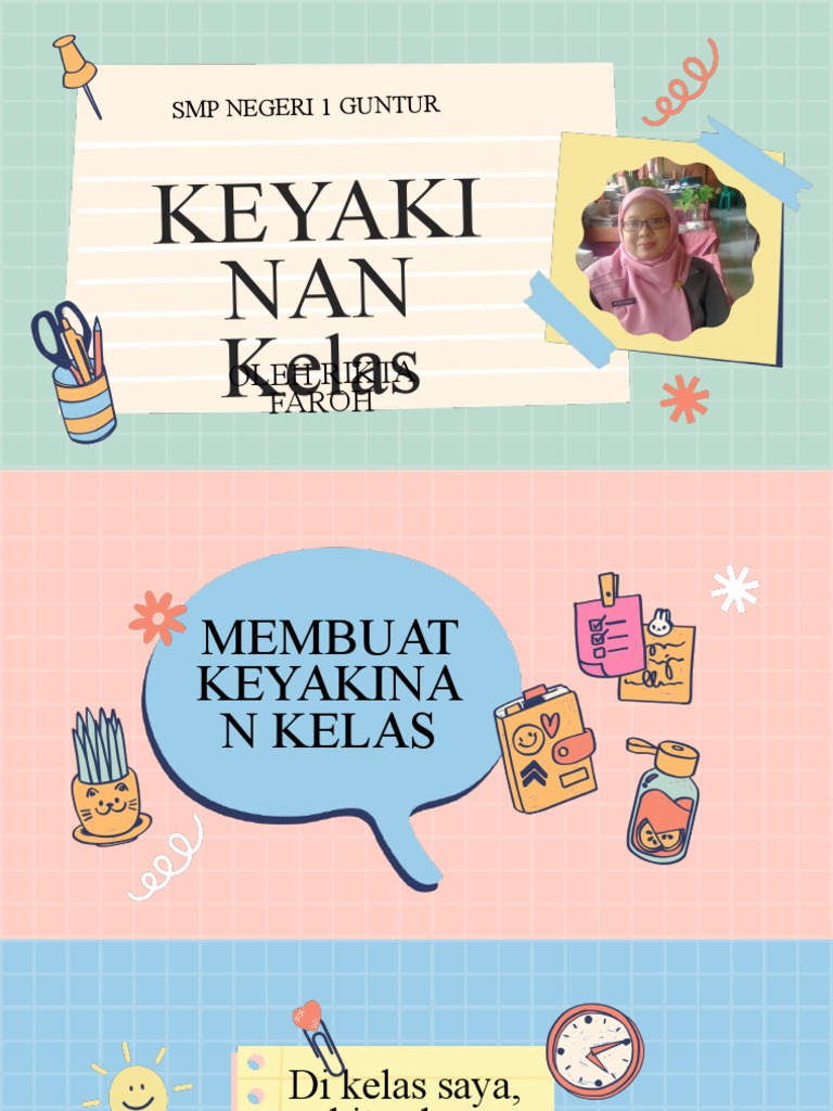Keyakinan Kelas (Budaya Positif) | PDF