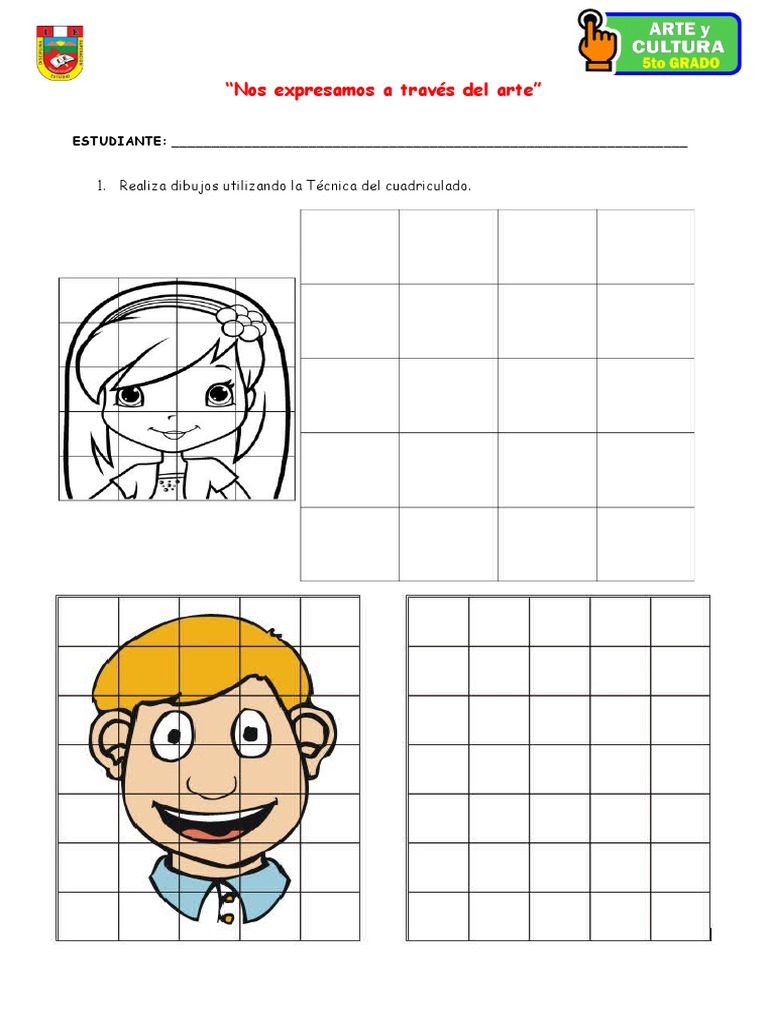 Ficha - 28 Marzo Arte-Nos Expresamos A Través Del Arte | PDF