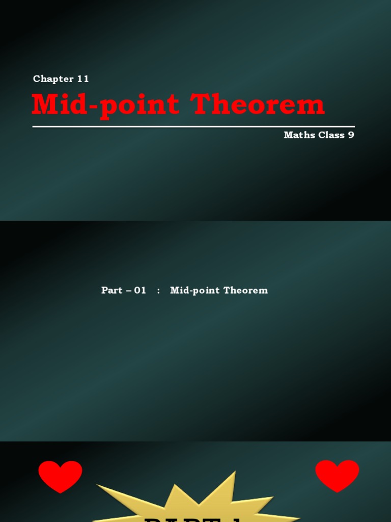 11 Mid Point Theorem (CLASS SHEET) | Download Free PDF | Rectangle ...