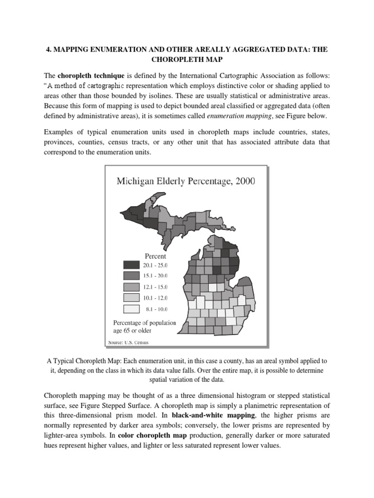 Quantative Mapping - (D) MAPPING ENUMERATION AND OTHER AREALLY ...