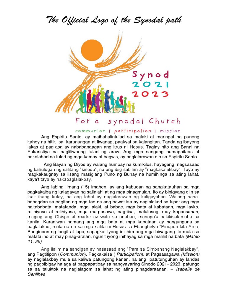 The Official Logo Tagalog PDF | PDF