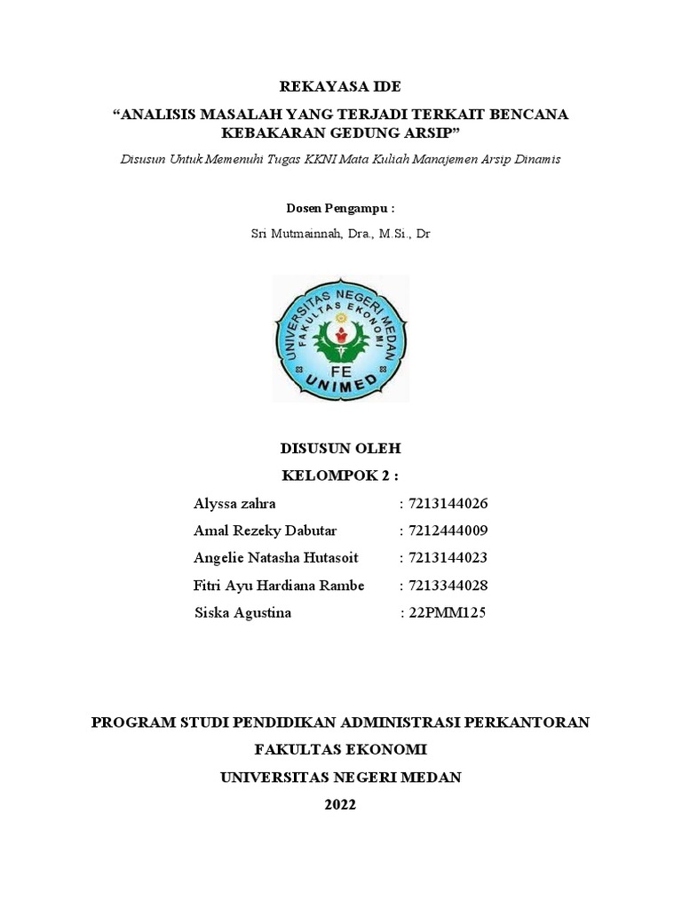 Case Study Manajemen Arsip Dinamis - Kelompok 2 | PDF