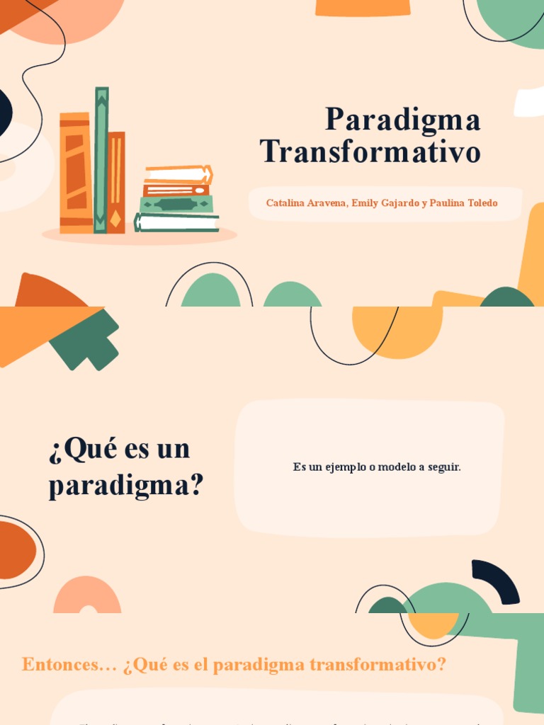 Paradigma Transformativo | PDF