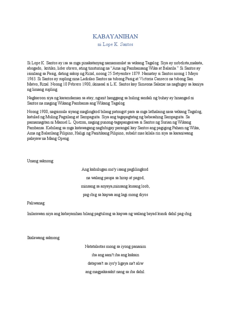 Pagsusuri NG Tula-Activity | PDF