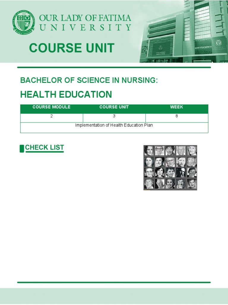 Health Education Plan Implementation Guide | PDF | Learning | Nursing