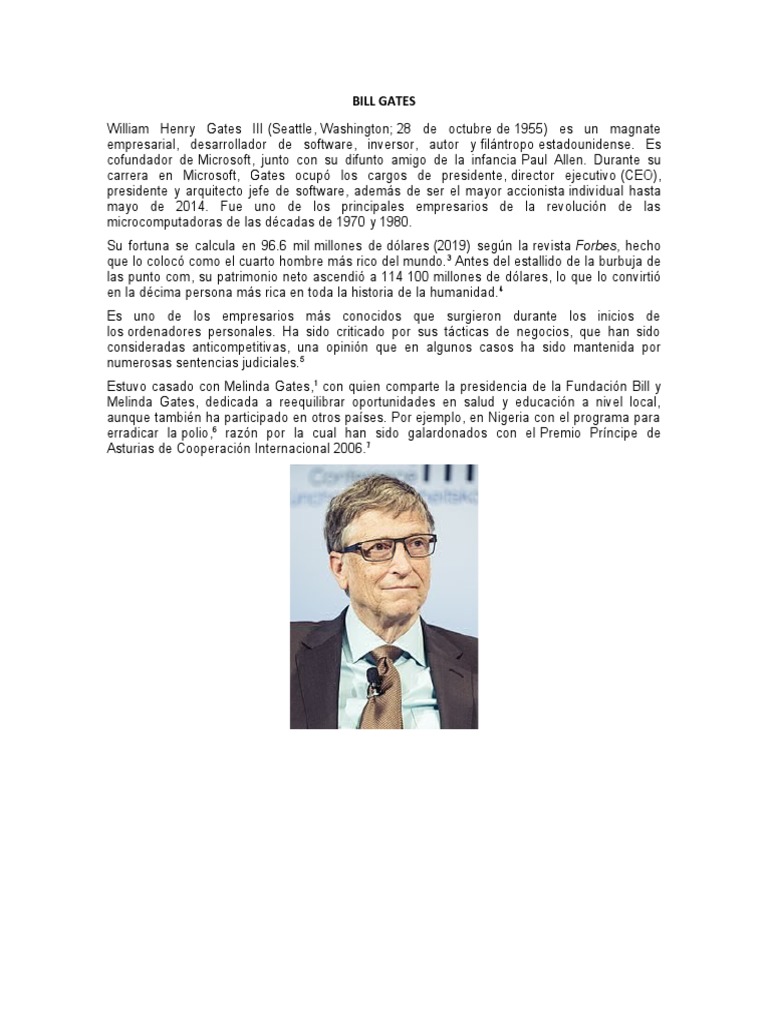 Bill Gates | PDF