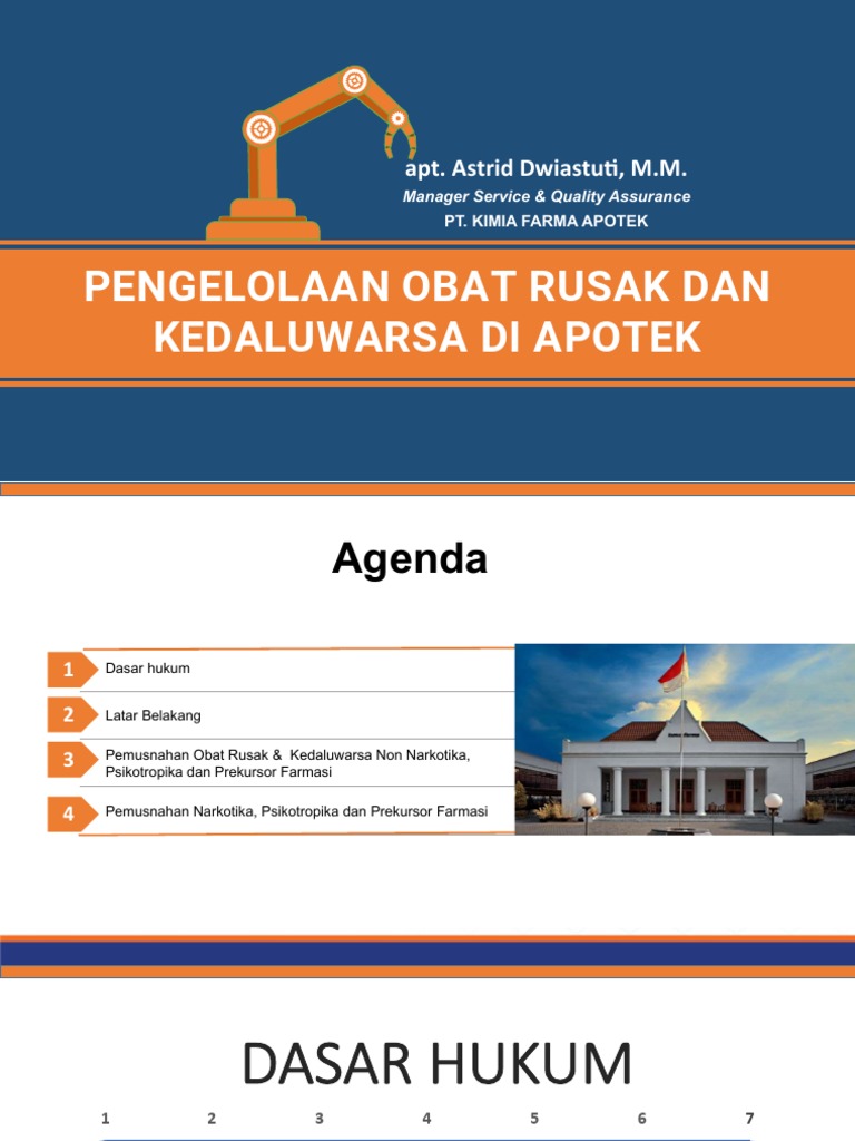 Pengelolaan Obat Rusak & Kedaluwarsa Di Apotek | PDF