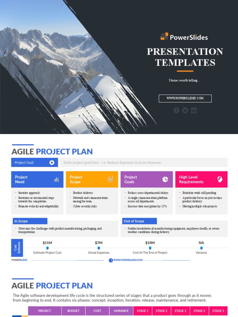 Agile Project Plan Template | PDF | Agile Software Development | Systems Theory