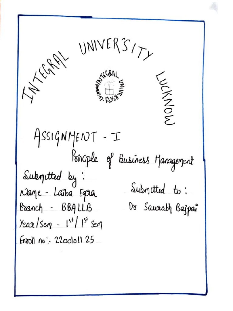 Universal Management Principles | PDF