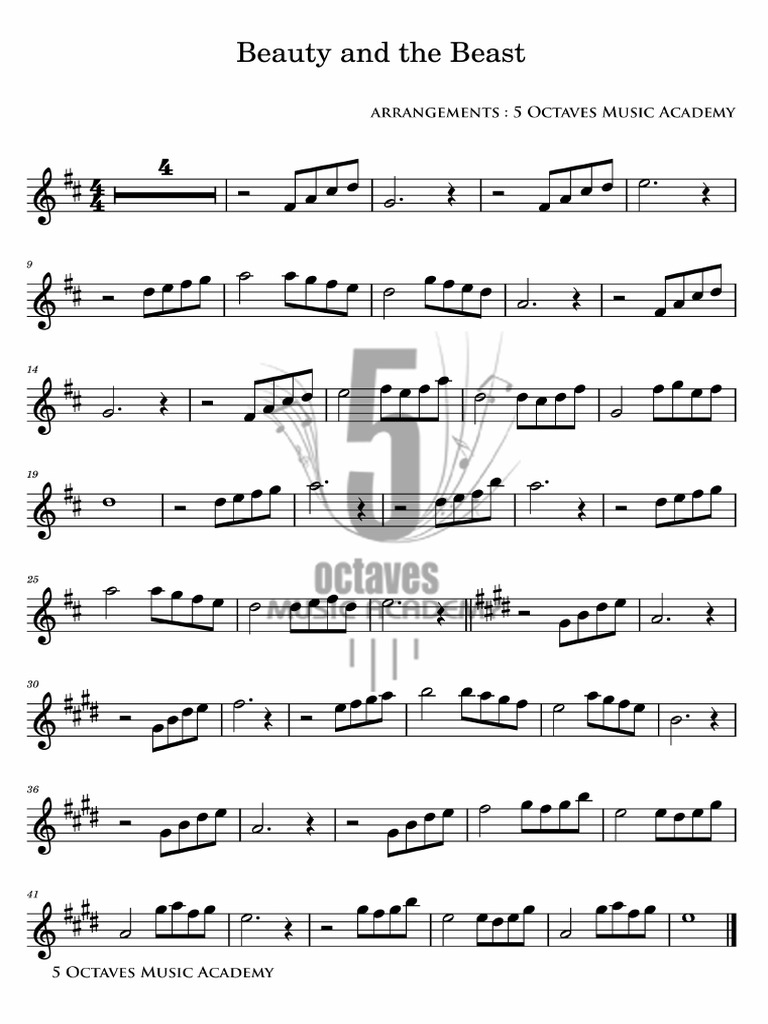 Beauty and The Beast | PDF