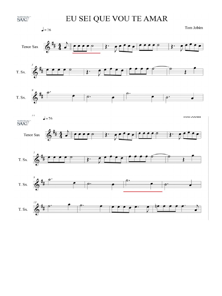 Eu Sei Que Vou Te Amar | PDF