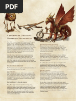 Clockwork Dragon Variant Character Sheet PDF | PDF | Gary Gygax Games | Dungeons & Dragons