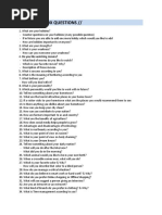 OPIc Sample Questions | PDF