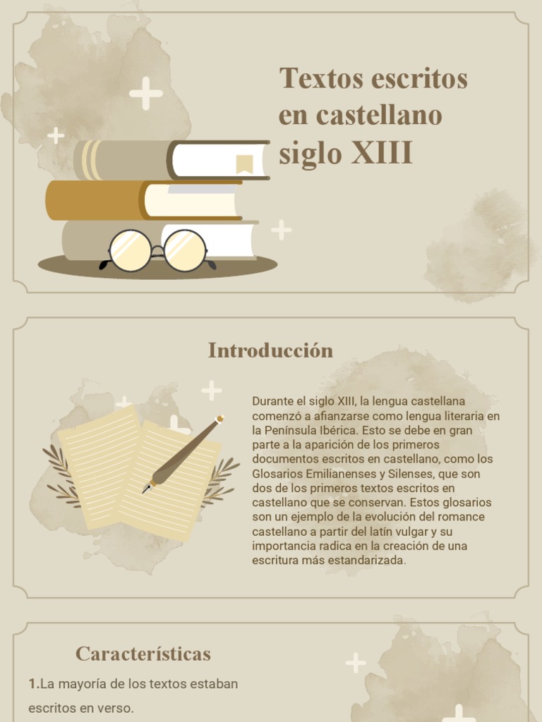 Textos Escritos en Castellano Siglo XIII 2 | PDF