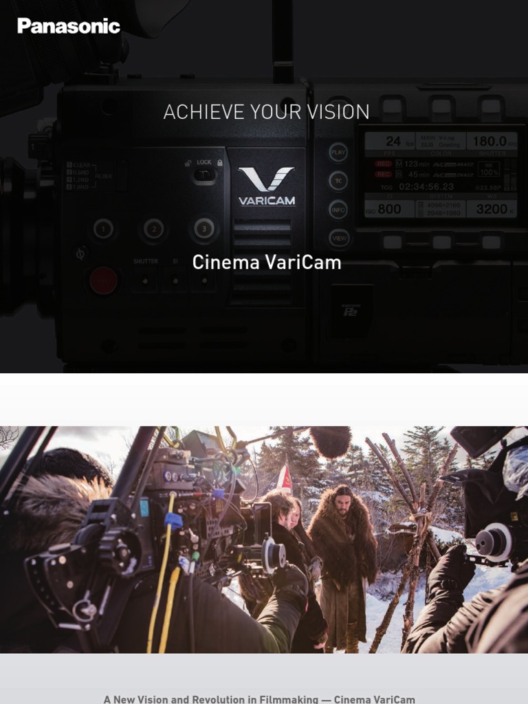 Varicam | PDF | Raw Image Format | Film Speed