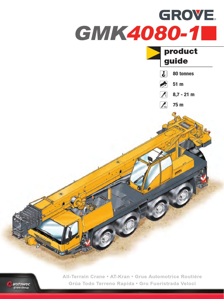 Grove GMK 4080 | PDF