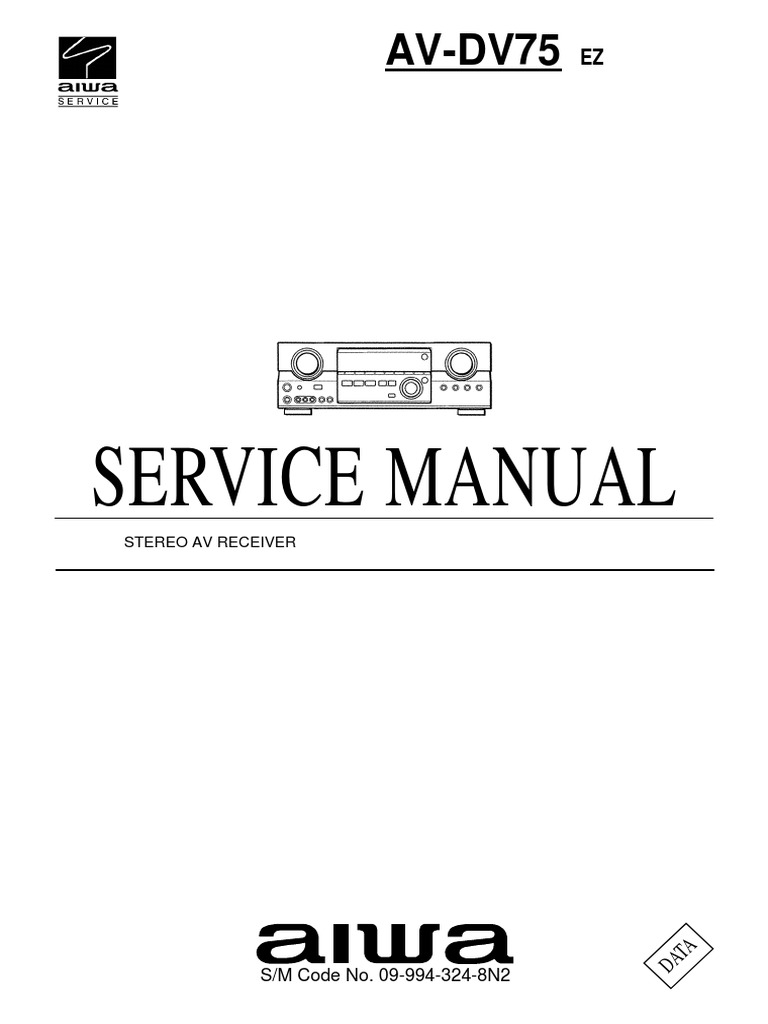Aiwa AV-DV75-Service-Manual | PDF