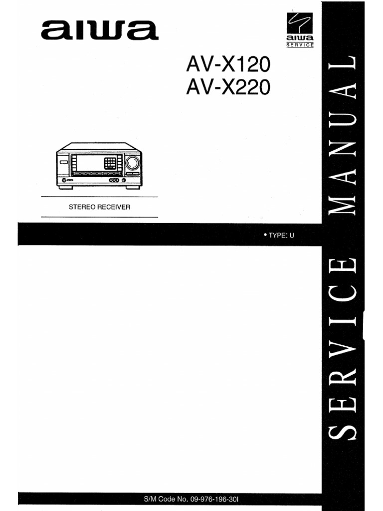 Aiwa AV-X220-Service-Manual | PDF
