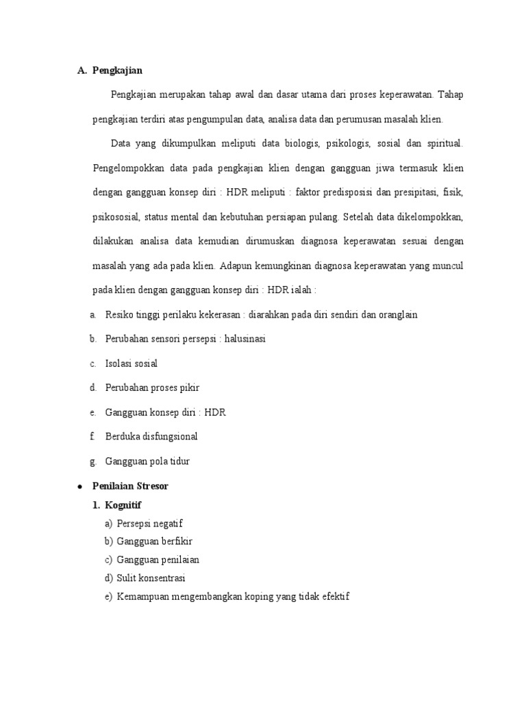 Askep Teoritis | PDF | Karier & Perkembangan | Pengembangan Diri