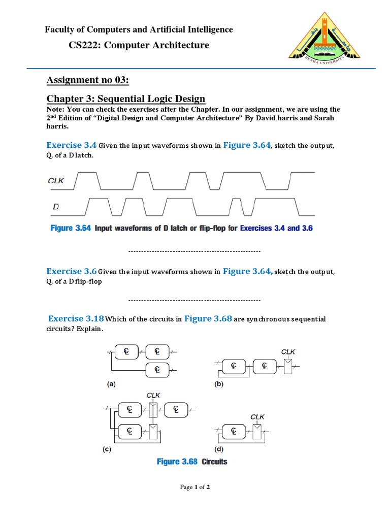 Assignment No 03 - Computer Architecture | PDF