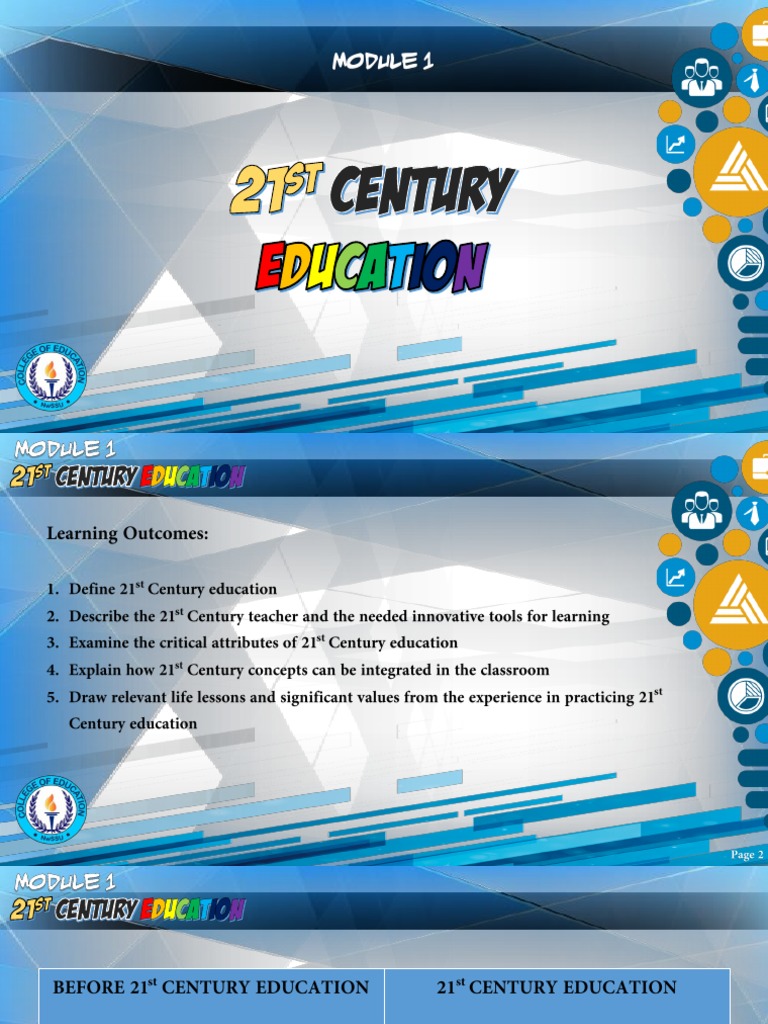 Module 1 21ST Century Education | PDF