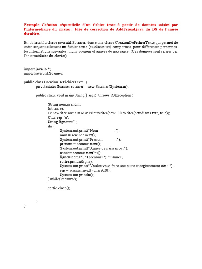 JAVA | PDF | Jeux et activités | Méthodes et références pédagogiques