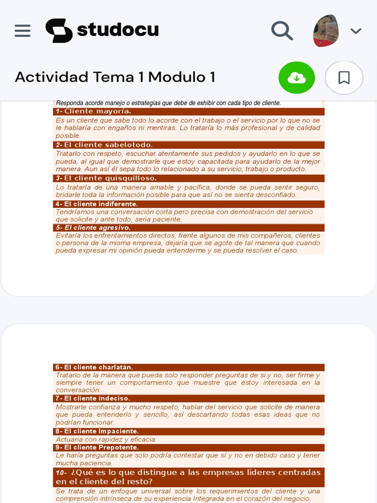 Actividad Tema 1 Modulo 1 - Modulo # 01 Básico D | PDF