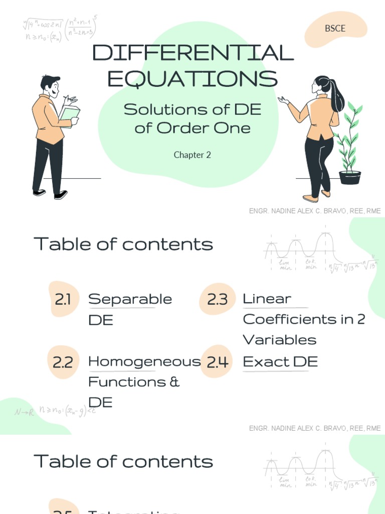 Separable Differential Equations Explained | PDF | Equations ...