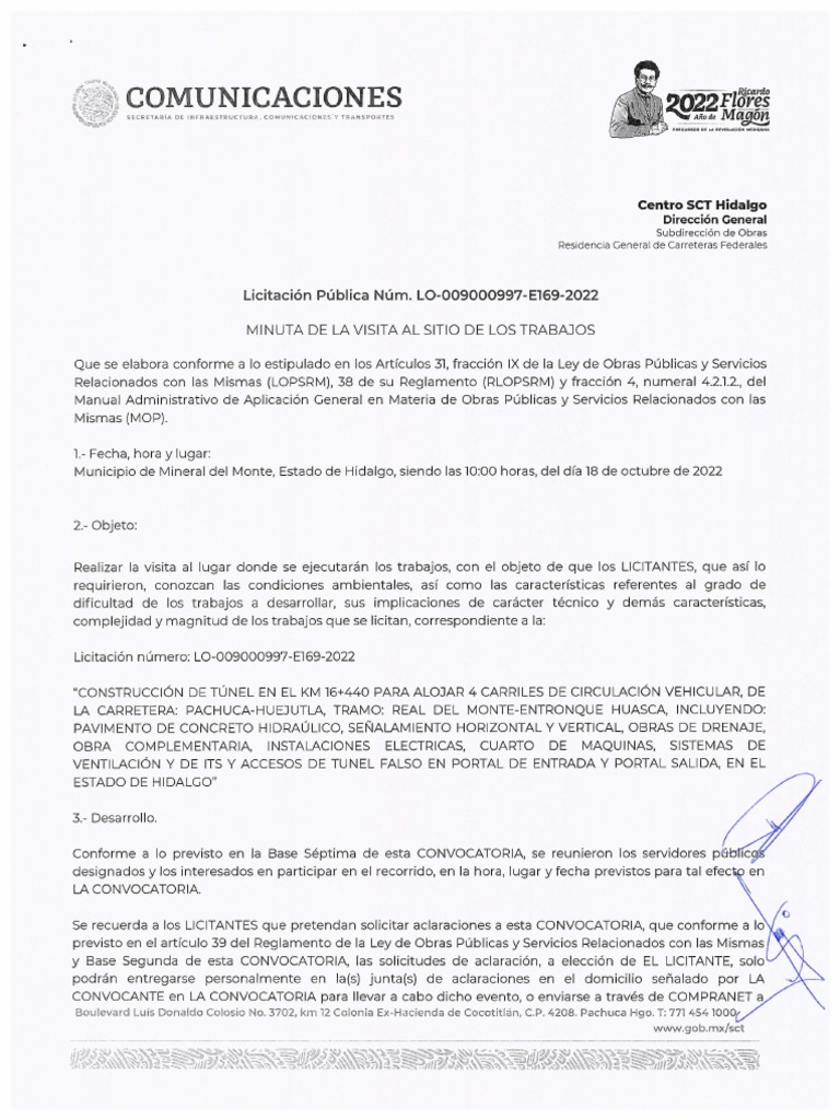 Visita Licit Lo-E169-2022 | PDF