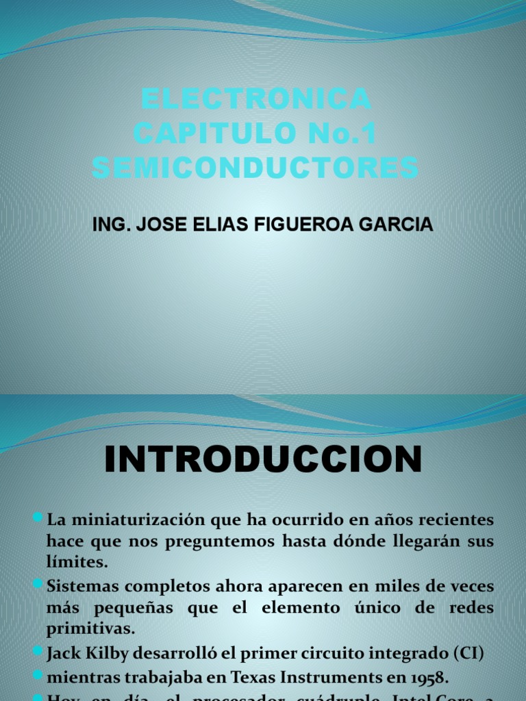 SEMICONDUCTORES | PDF | Semiconductores | Dopaje (semiconductor)