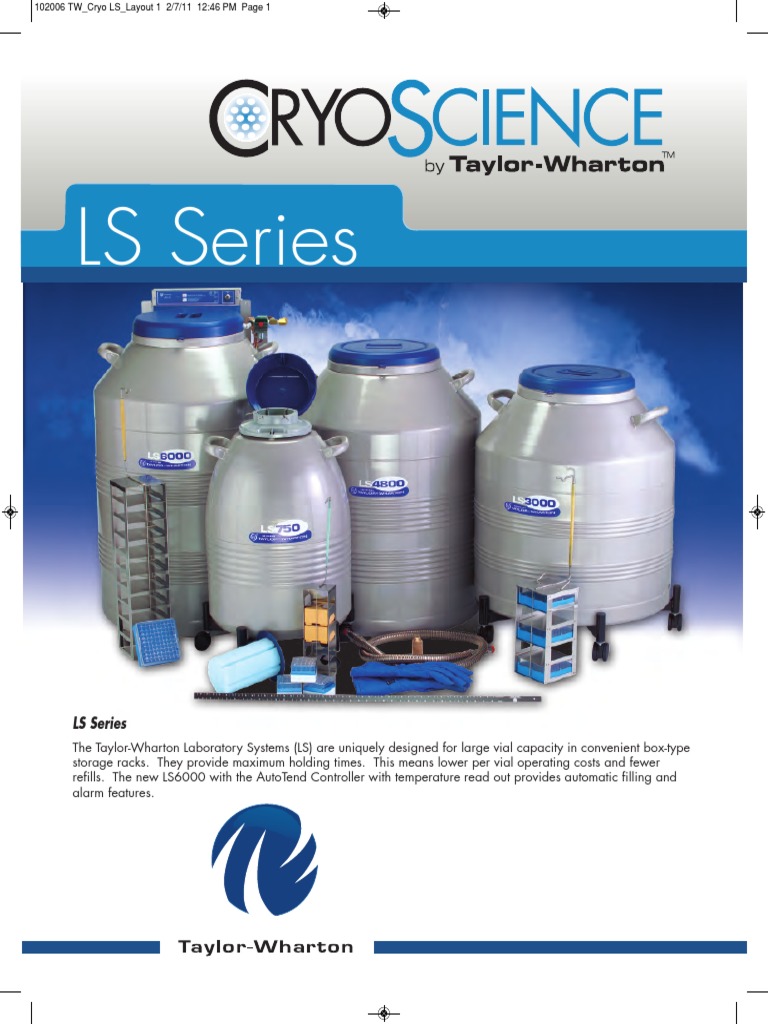 EXT - 256 - Liquid Nitrogen Cylinder Features PDF | PDF | Physical ...