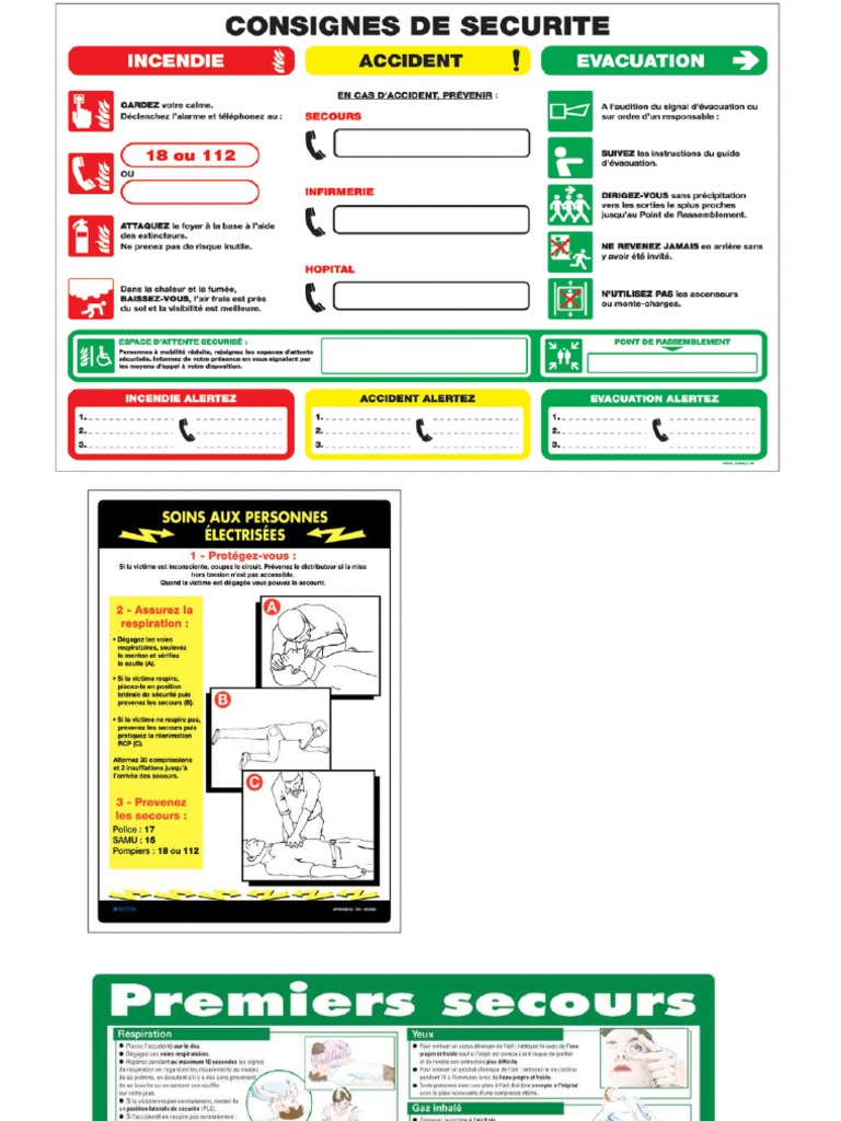 Consignes de Sécurité | PDF