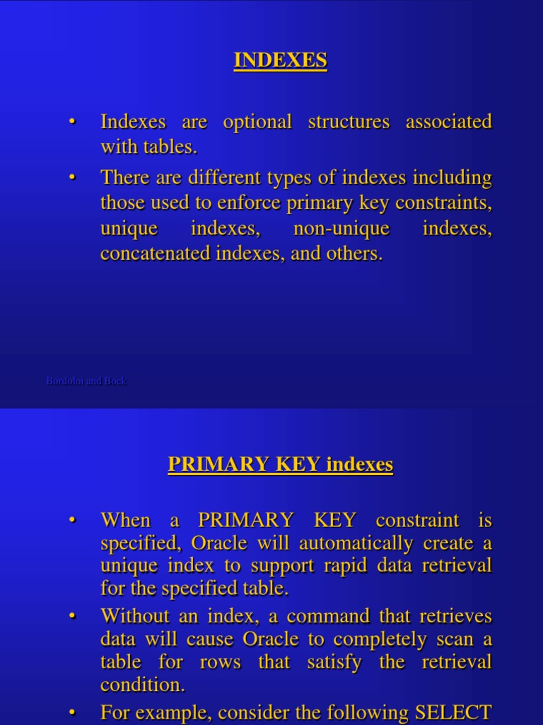 Indexes | PDF | Technology & Engineering