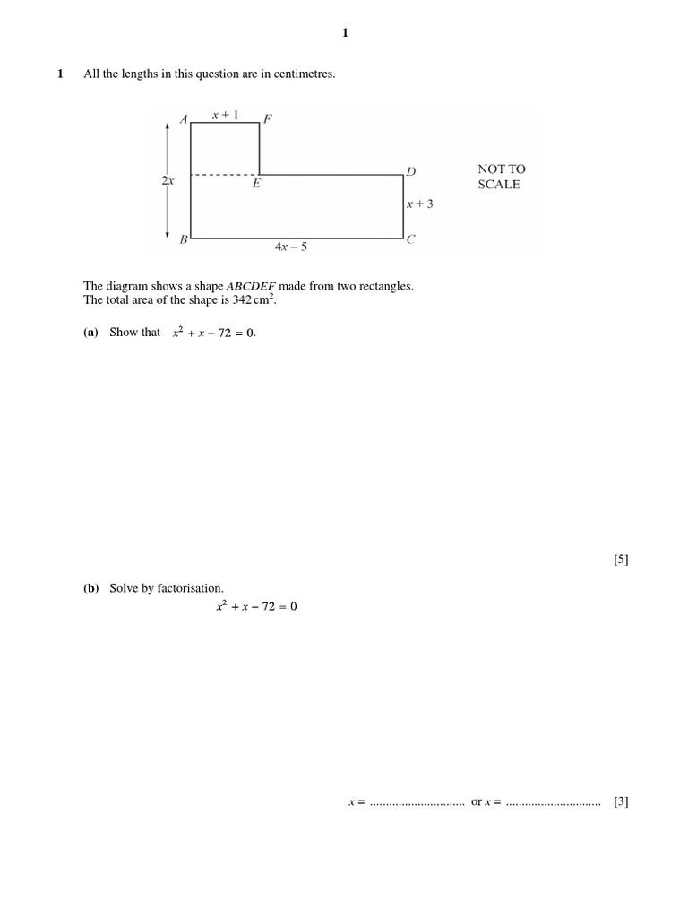 Quadratics Download Free Pdf Area Quadratic Equation