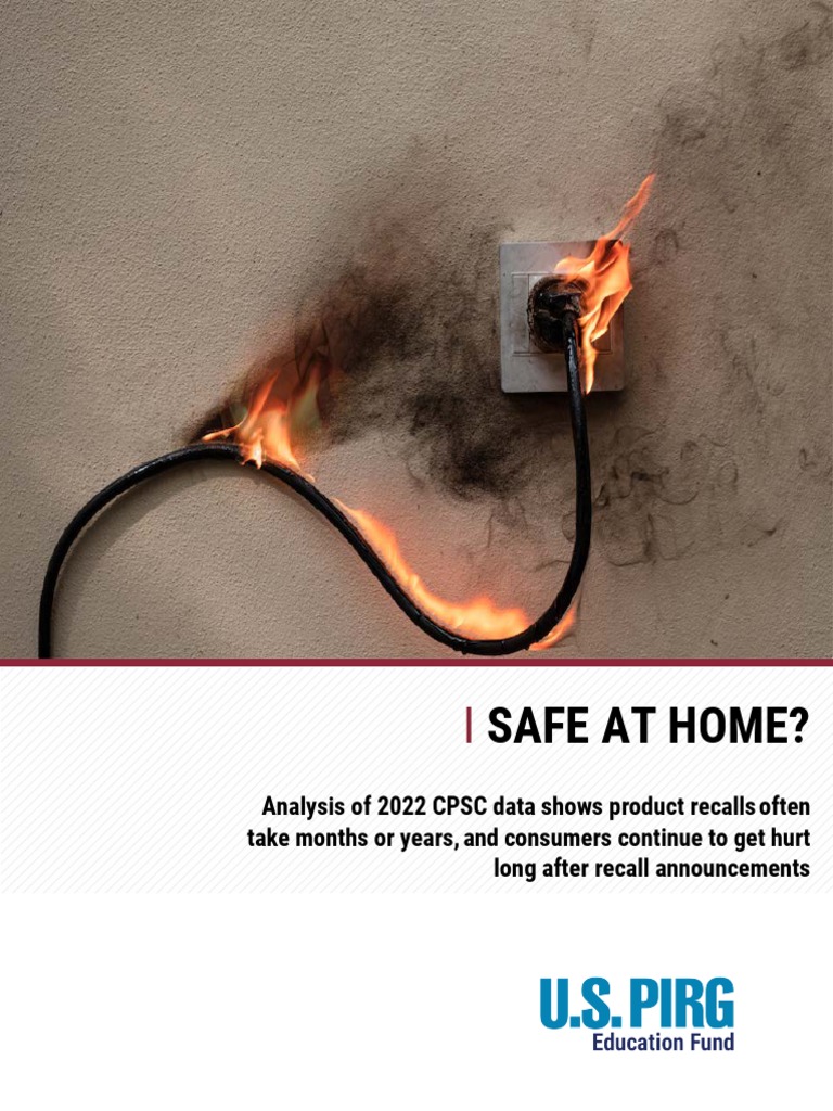 US PIRG Product Recalls Report | PDF | Fitbit | Safety
